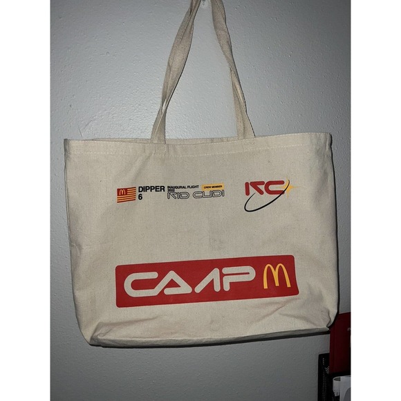Kid cudi | Bags | Kid Cudi X Camp Mcdonalds Moon Rock Tote Bag Rare New ...
